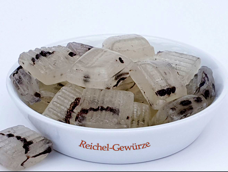 www.reichel-gewuerze.com - Cachou-Würfel Bonbon