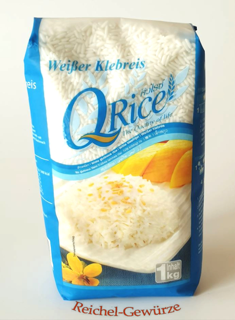 www.reichel-gewuerze.com - Reis Q RICE Weisser Klebereis